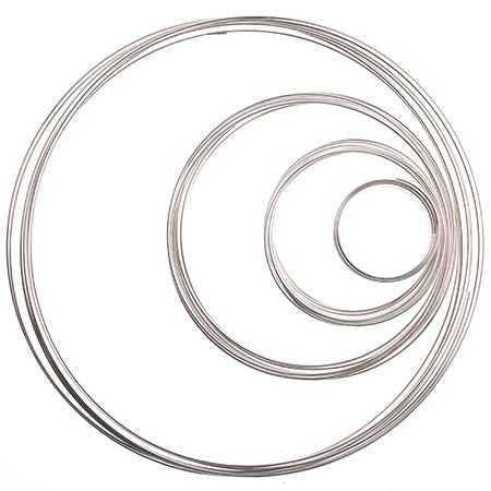 Beadalon Memory Wire Kit .50oz Assorted Sizes Silver — Cosplay Supplies Inc