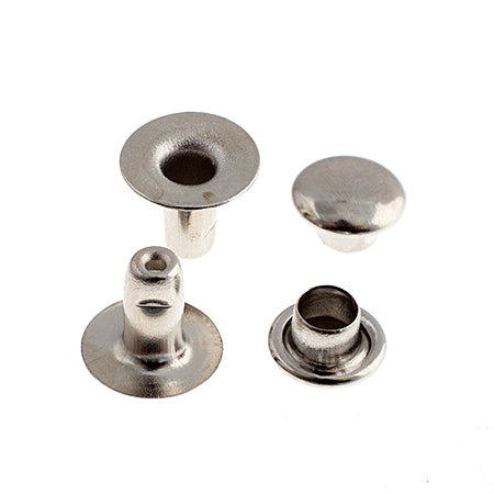 Rapid Rivet Round Cap Steel 6x6mm (100pcs) — Cosplay Supplies Inc