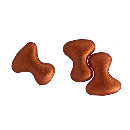Czech Preciosa Tee Bead 2x8mm Alabaster/Gold Shine — Cosplay Supplies Inc