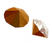 Preciosa Optima 11 111 Chaton pp25/SS13 F Crystal — Cosplay Supplies Inc