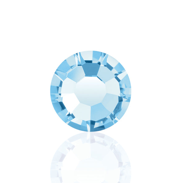 Preciosa Maxima Czech Crystal Flat Back Hotfix 438 11 615 Aquamarine ...