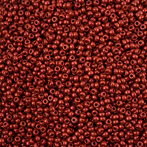 Miyuki Seed Beads Metallic Lava Red - 22g Vials — Cosplay Supplies Inc
