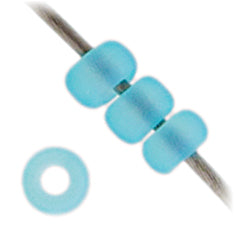 Miyuki Seed Bead 11/0 Aqua Transparent AB Matte - 22g Vials — Cosplay ...