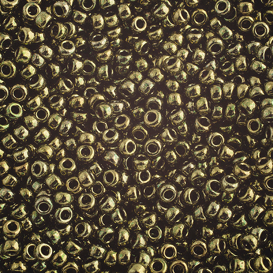 Miyuki Seed Beads Metallic Olive - 22g Vials — Cosplay Supplies Inc