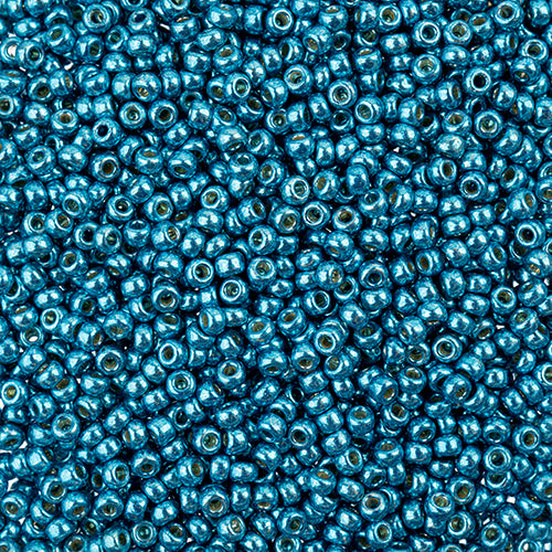Miyuki Seed Bead 11/0 Duracoat Galvanized Peacock Blue - 22g Vials ...