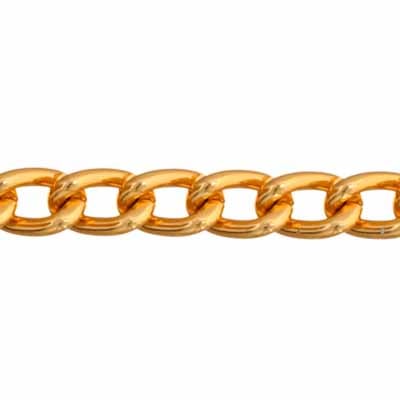 Chain Link Aluminum 6mm Gold — Cosplay Supplies Inc