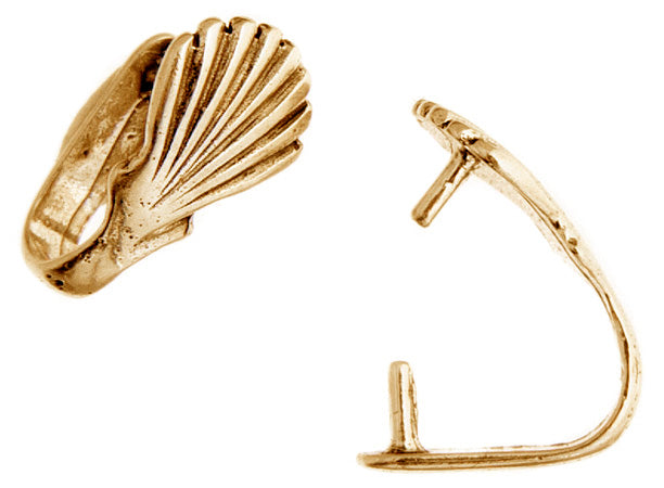 Bronze Bail Shell 13mm — Cosplay Supplies Inc