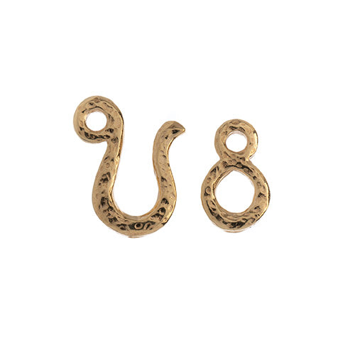 Tierra Cast - Clasp Set Hammered Hook & Eye - Cosplay Supplies Inc