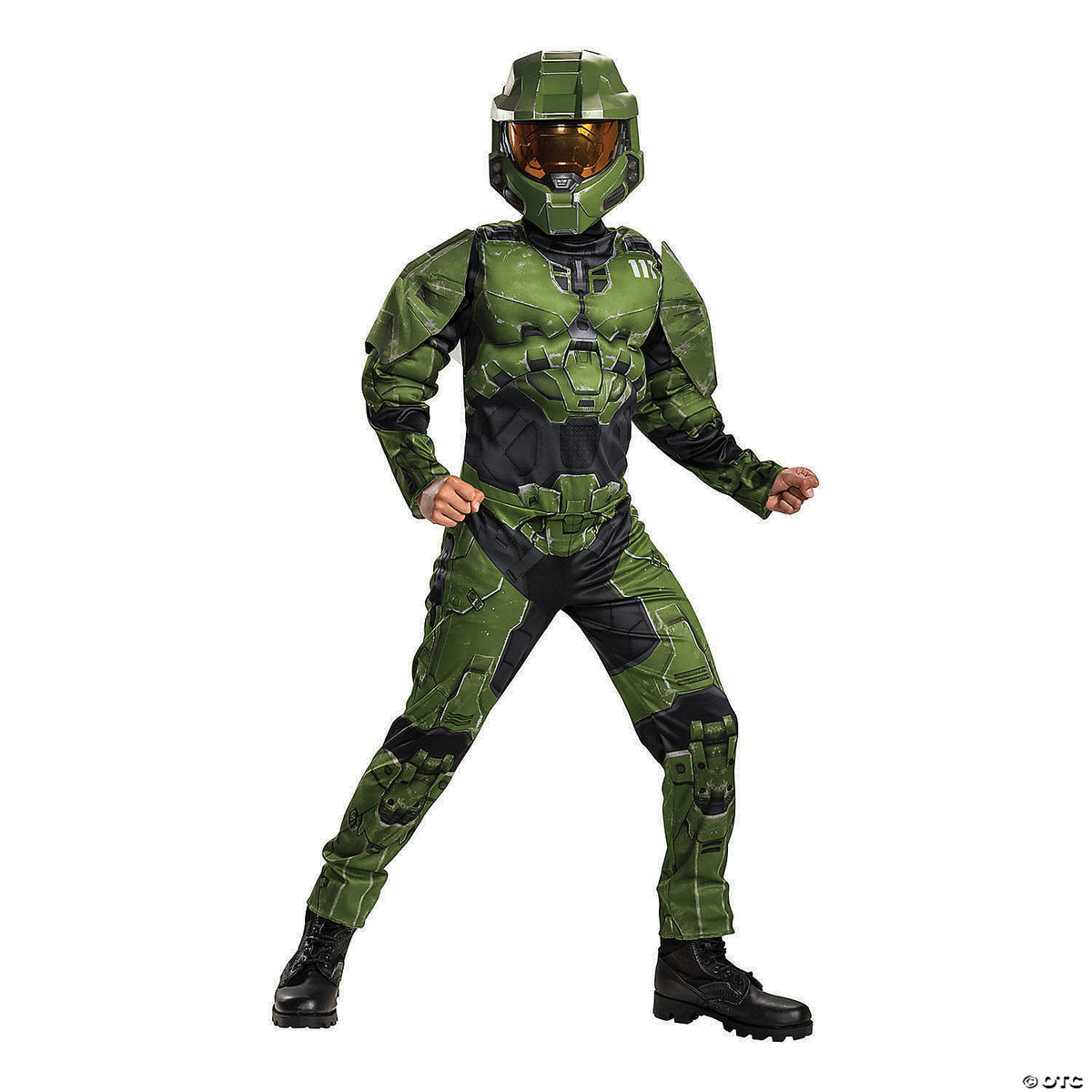 Child Classic Muscle Master Chief Infinite Costume — Cosplay Supplies Inc