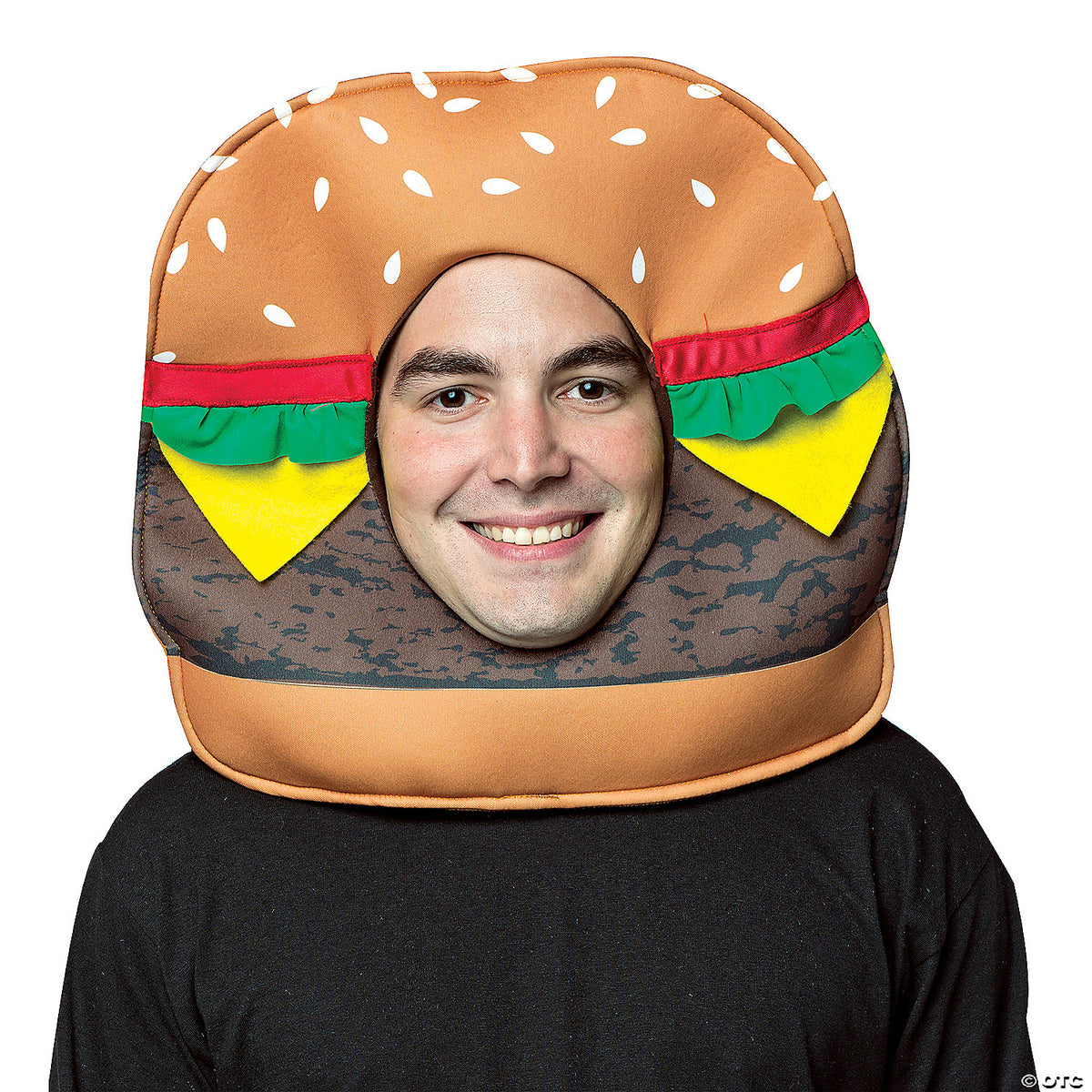 Adult Cheeseburger Mask — Cosplay Supplies Inc