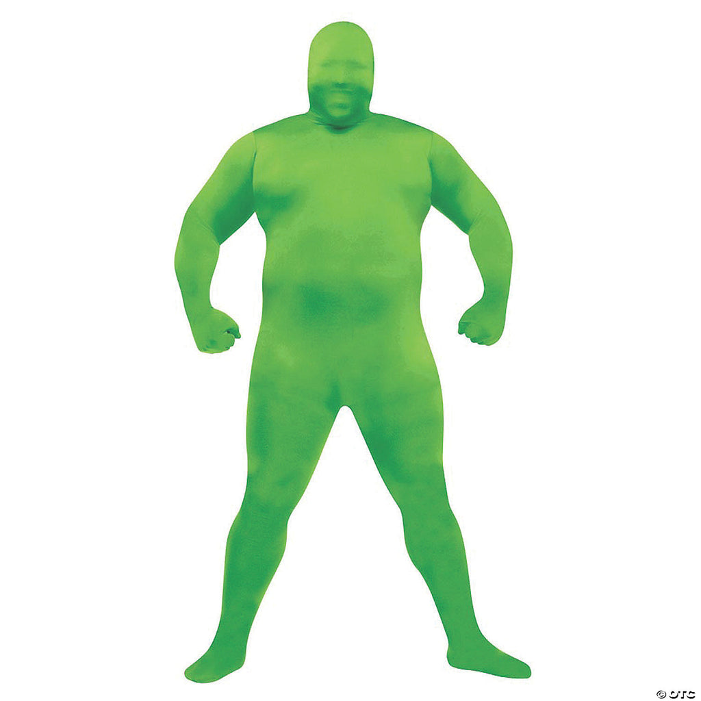 green morph suit