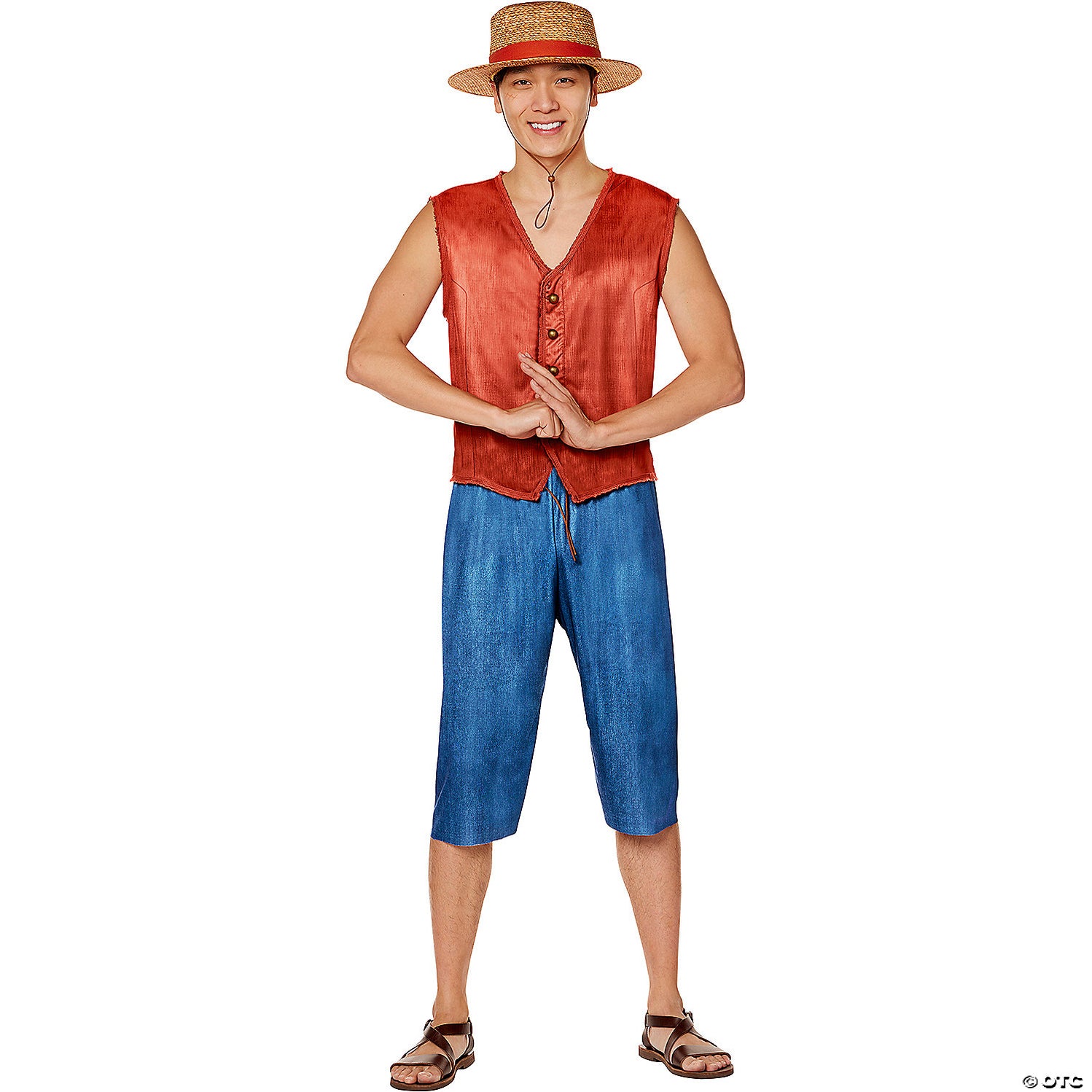 Adults One Piece Monkey D. Luffy Costume — Cosplay Supplies Inc