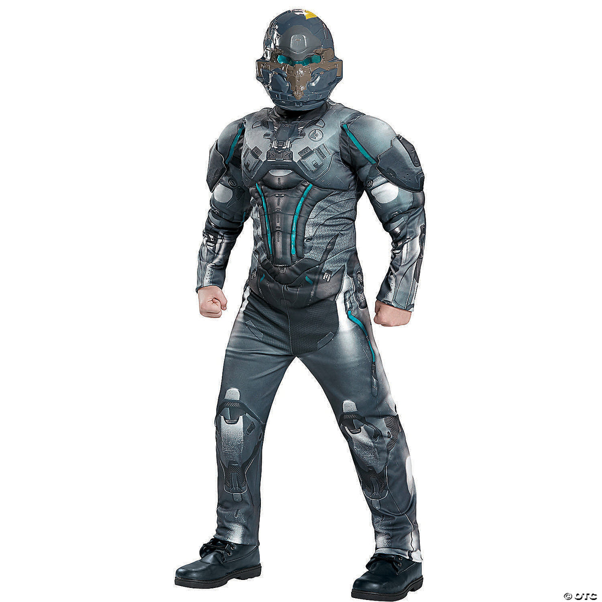 Child Muscle Halo Spartan Locke Costume — Cosplay Supplies Inc