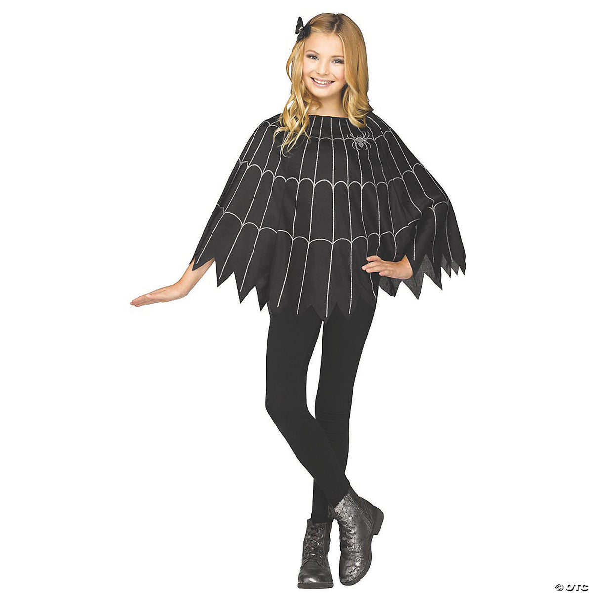 Girl’s Spiderweb Poncho Costume — Cosplay Supplies Inc
