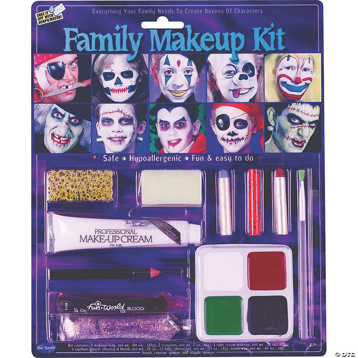 Family Halloween Makeup Kit — Cosplay Supplies Inc