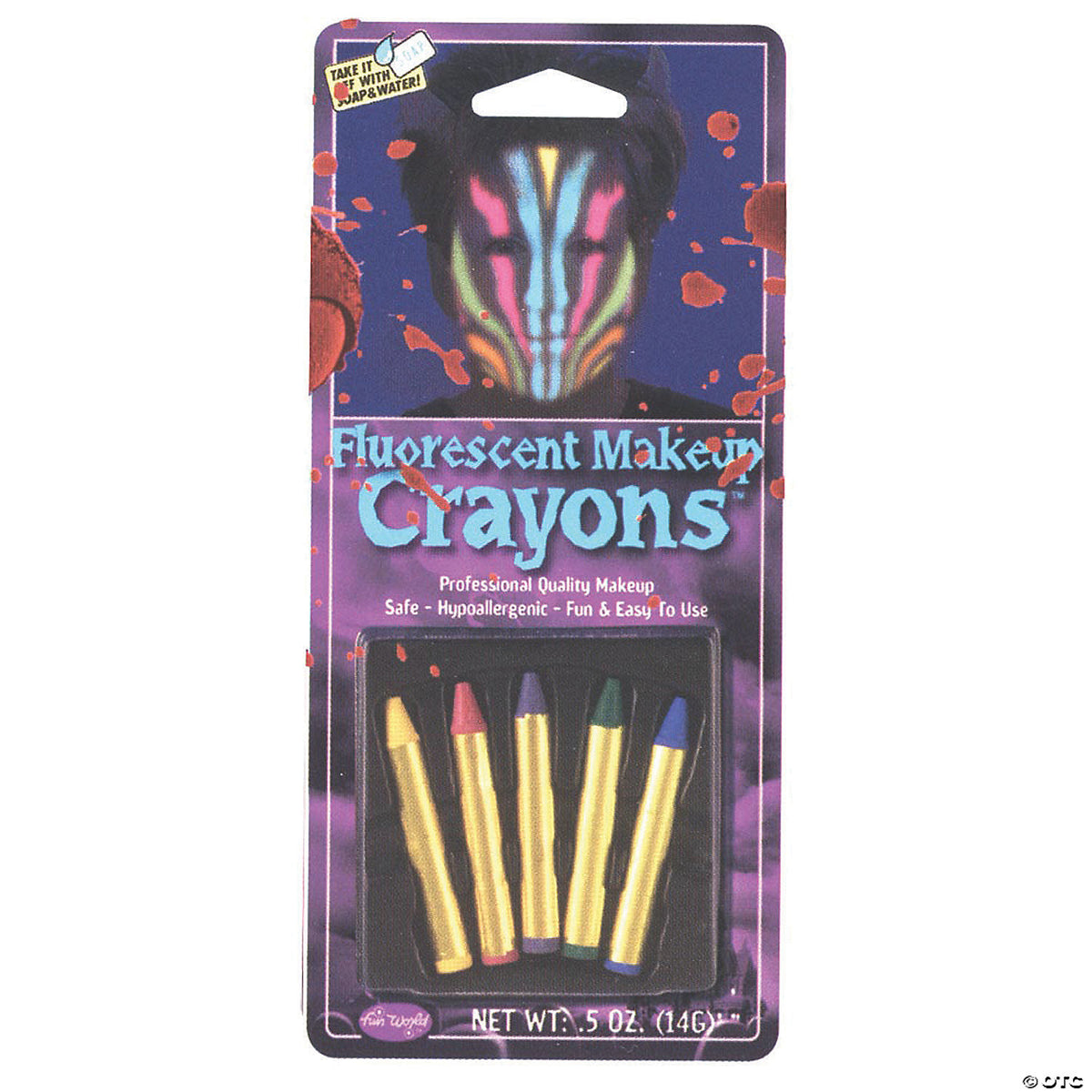 Fluorescent Makeup Crayons — Cosplay Supplies Inc