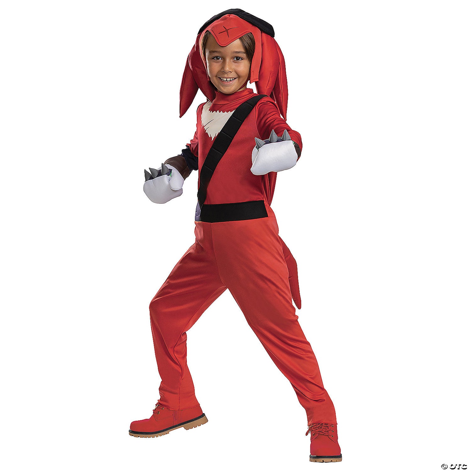 Kids Deluxe Sonic Prime Knuckles Costume — Cosplay Supplies Inc