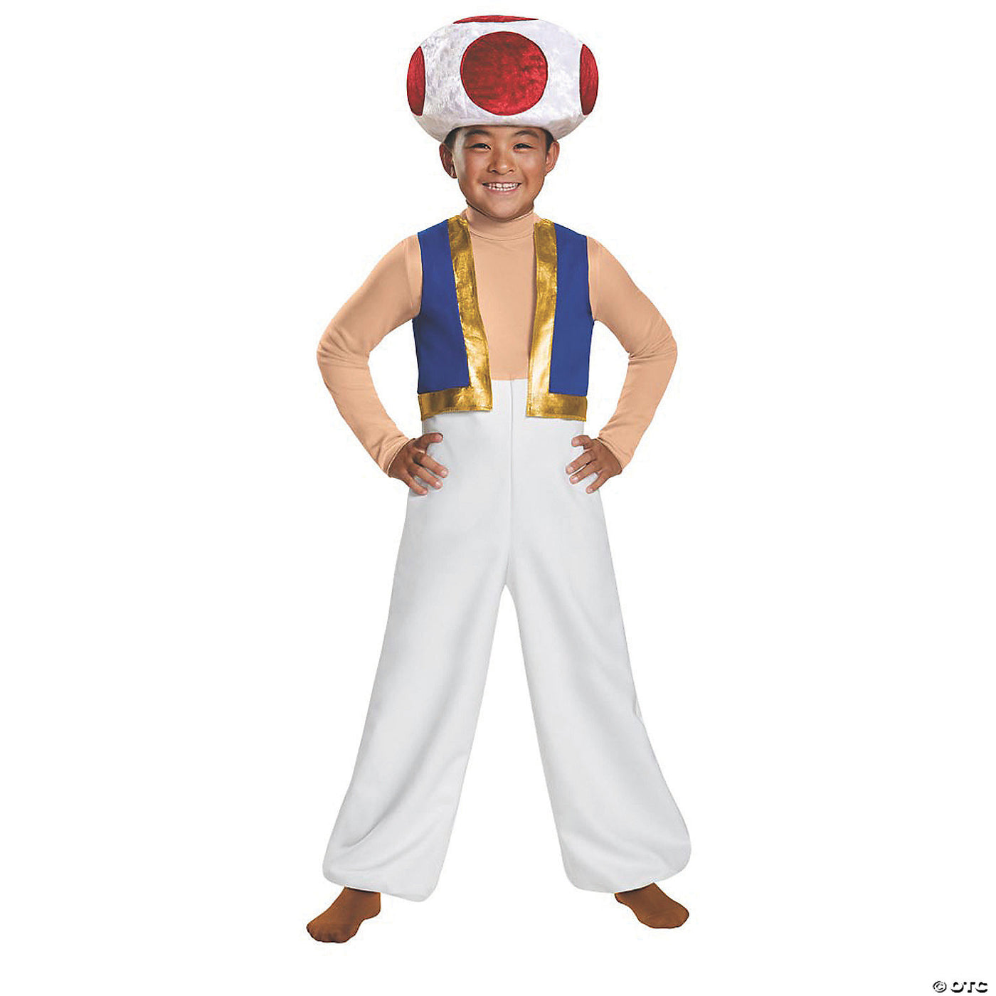 Kids Deluxe Super Mario Bros. Toad Costume — Cosplay Supplies Inc
