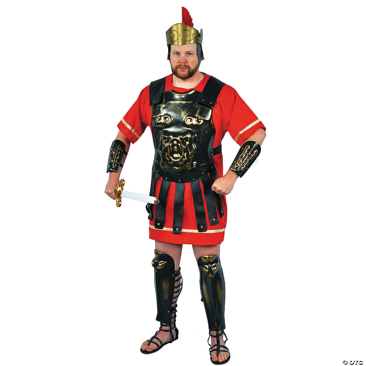 Men's Gold Wash Roman Armor Costume — Cosplay Supplies Inc