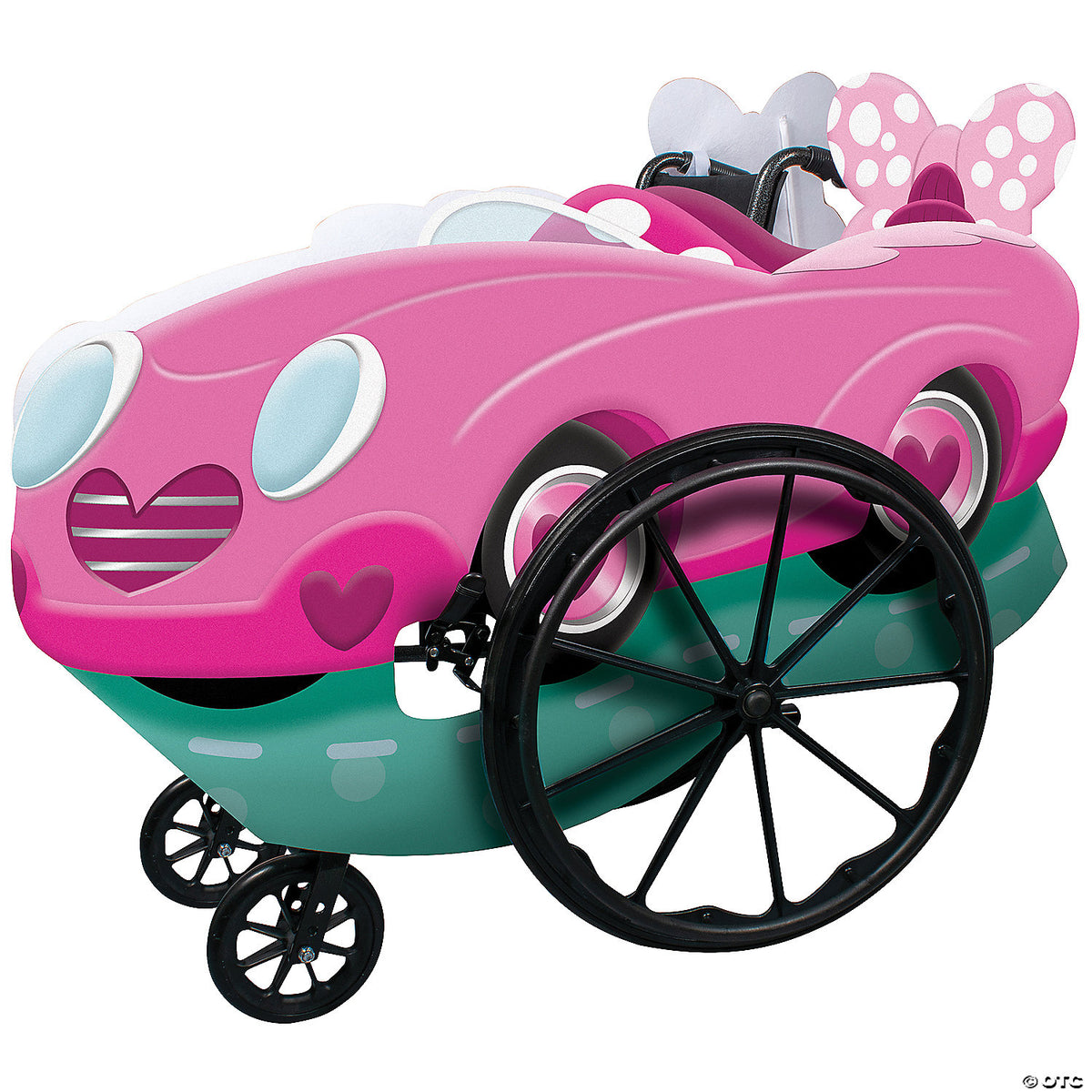 Pink Minnie Adaptive Wheelchair Cover — Cosplay Supplies Inc