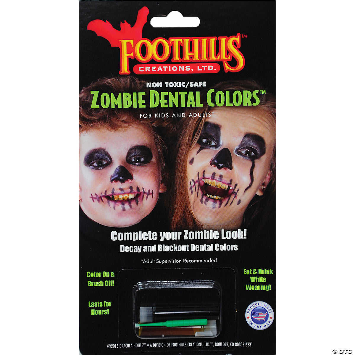 Zombie Dental Color For Kids — Cosplay Supplies Inc